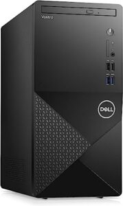 dell vostro 3910 business desktop computer, 12th gen intel 4-core processor(up to 4.3ghz), 16gb ddr4 ram, 1tb nvme ssd, wifi 6, dvd-rw, display port, hdmi, sd card reader, windows 11 pro