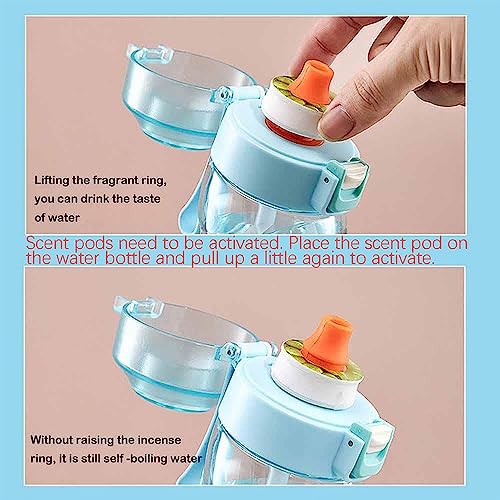 Flavour Pods Pack for Air Water Up Bottle, Creative Water Flavour Pod with Fragrance Accessories for Air Water Up Bottle Water Cup Scented Starter Set Cartridge, 0 Sugar (Pineapple FLA