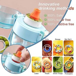 Flavour Pods Pack for Air Water Up Bottle, Creative Water Flavour Pod with Fragrance Accessories for Air Water Up Bottle Water Cup Scented Starter Set Cartridge, 0 Sugar (Pineapple FLA