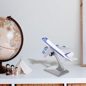 SAFIGLE Plastic Display Stand 2pcs Plastic Model Plane Display Stand Universal Aircraft Model Plane Stand No Airplane Model for Building Blocks Planes Random Color Aircraft Display Stand