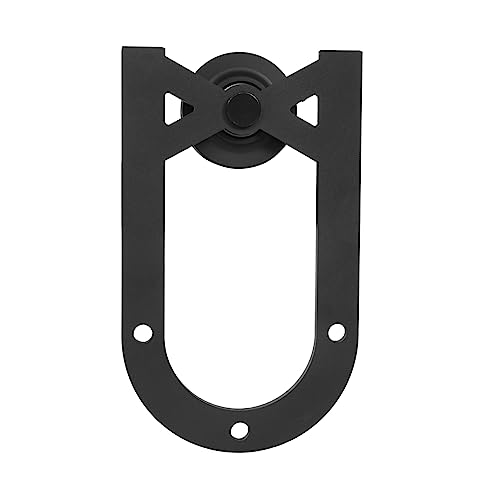 American Barn Door Pulley Hardware Horseshoe Single Side 1.83m Single Door - Heavy Duty Sliding Door Track Kit for Interior/Exterior Doors