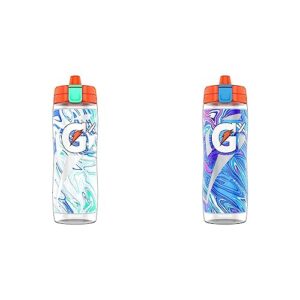 gatorade gx, marble white & gx, marble blue, 30 oz