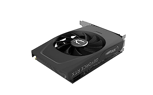 ZOTAC Gaming GeForce RTX 4060 8GB Solo DLSS 3 8GB GDDR6 128-bit 17 Gbps PCIE 4.0 Super Compact Gaming Graphics Card, ZT-D40600G-10L