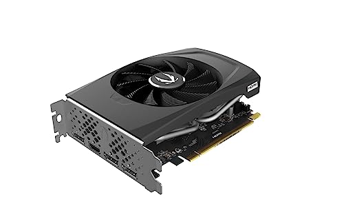 ZOTAC Gaming GeForce RTX 4060 8GB Solo DLSS 3 8GB GDDR6 128-bit 17 Gbps PCIE 4.0 Super Compact Gaming Graphics Card, ZT-D40600G-10L