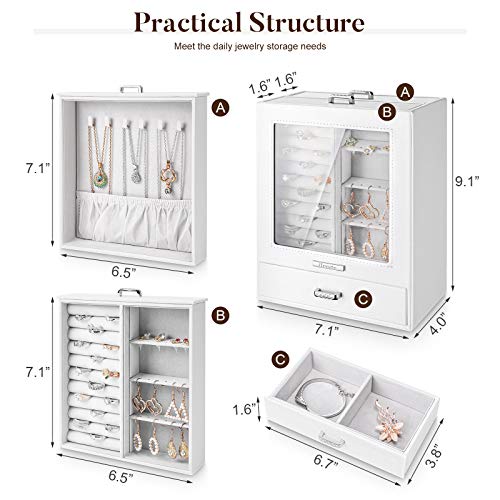 Homde Jewelry Organizer + Jewelry Stand