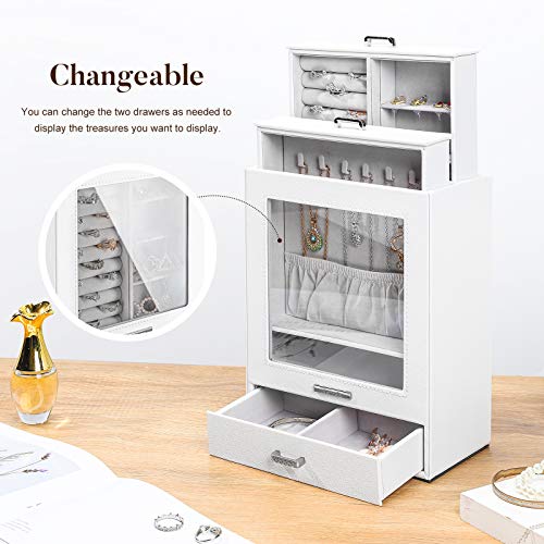 Homde Jewelry Organizer + Jewelry Stand