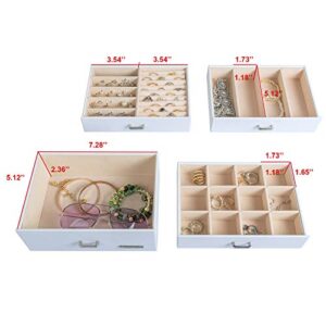 Homde Leather Jewelry Box + Jewelry Stand