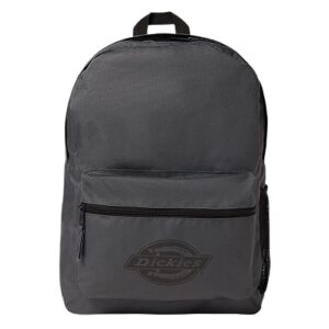 Dickies Logo Backpack, Charcoal, One Size