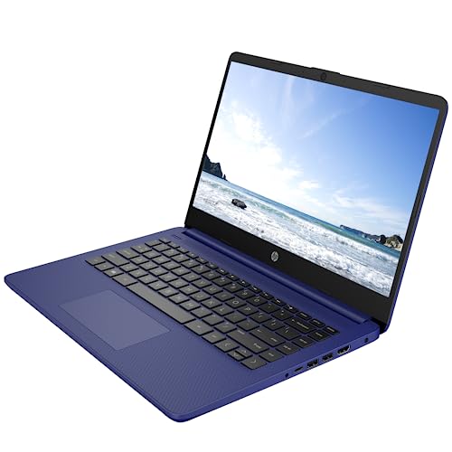 HP Essential Laptop, 14.0" HD Touchscreen, AMD Ryzen 7 5700U (Beats i7-1165G7), 32GB RAM, 1TB PCIe SSD, Webcam, SD Card Reader, Wi-Fi, Windows 11 Home, Blue