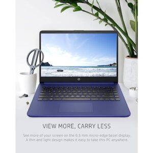 HP Essential Laptop, 14.0" HD Touchscreen, AMD Ryzen 7 5700U (Beats i7-1165G7), 32GB RAM, 1TB PCIe SSD, Webcam, SD Card Reader, Wi-Fi, Windows 11 Home, Blue