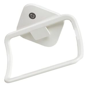 white towels bathroom towel ring towel rack wall mounted hand towels holder towel hanger hand towel rod for bathroom organizer kitchen storage plastic organizers