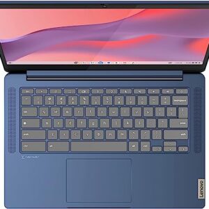 Lenovo 2023 Newest 14" FHD Touchscreen Slim 3 Chromebook Laptop Business Student, 8-Core MediaTek Kompanio 520 Processor, 4GB RAM, 64GB eMMC, WiFi 6,Webcam, 13+ Hours Battery, Chrome OS+MarxsolCables