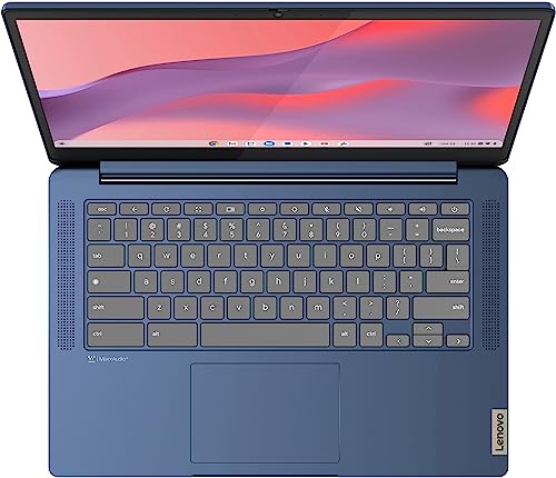 Lenovo 2023 Newest 14" FHD Touchscreen Slim 3 Chromebook Laptop Business Student, 8-Core MediaTek Kompanio 520 Processor, 4GB RAM, 64GB eMMC, WiFi 6,Webcam, 13+ Hours Battery, Chrome OS+MarxsolCables