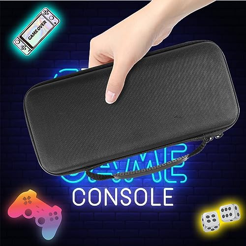 Jusy Compatible with ASUS ROG Ally Handheld Case, Shockproof Scratchproof Waterproof Protective Hard Carrying Storage Bag For ROG Ally 7" (Black)