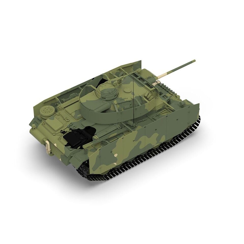 SSMODEL 144716 1/144 3D Printed Resin Military Model Kit PzKpfwIII Medium Tank M