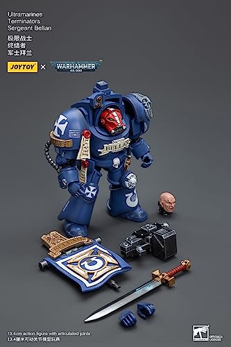 JoyToy Warhammer 40K: Ultramarines Terminators SGT. Bellan 1:18 Scale Action Figure