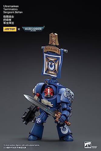 JoyToy Warhammer 40K: Ultramarines Terminators SGT. Bellan 1:18 Scale Action Figure