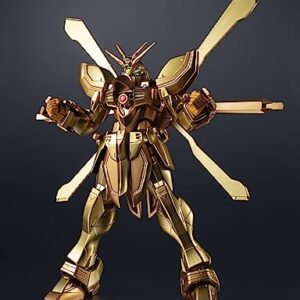 TAMASHII NATIONS - Mobile Fighter G Gundam - GF13-017NJII Burning Gundam (Meikyousisui), Bandai Spirits Gundam Universe Action Figure (Amazon Exclusive)