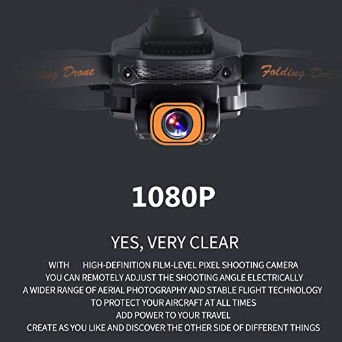 Mini Drone with Dual 1080p HD Fpv Camera Remote Control Toys Holiday Gifts for Boys Girls with Altitude Hold Headless Mode 1-Key Start Speed Adjustment 2023