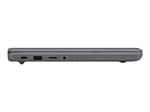 ASUS 11.6'' LCD HD（1366 x 768） Rugged Chromebook CR1 Intel Celeron N5100, 1.1 GHz, 8GB, 32GB eMMC, UHD Graphics, Chrome OS, Dark Gray, Webcam, Bluetooth, Wi-Fi 6 + Accessories