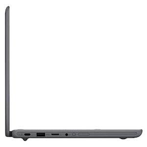 ASUS 11.6'' LCD HD（1366 x 768） Rugged Chromebook CR1 Intel Celeron N5100, 1.1 GHz, 8GB, 32GB eMMC, UHD Graphics, Chrome OS, Dark Gray, Webcam, Bluetooth, Wi-Fi 6 + Accessories