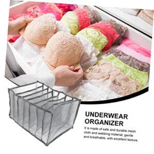 Cabilock 1pc Box Clothes Storage Box Sock Organizer Foldable Closet Storage Boxes Vanity Drawers Closet Drawers for Clothes Dressers for Closet Clothing Drawers Underwear Storage Box Tie