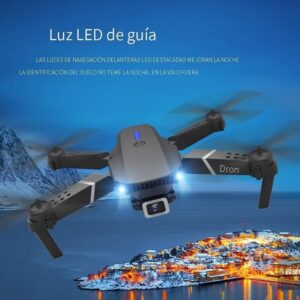 Foldable Remote Control Drone with Dual HD Camera Explore and Record Your Adventures (Black)