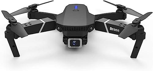 Foldable Remote Control Drone with Dual HD Camera Explore and Record Your Adventures (Black)