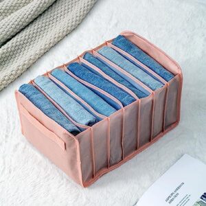 degtnb Underwear Drawer Organizer, Foldable Dust-proof T-shirts Bra Undies Socks Underpants Organizer Drawer Storage Box