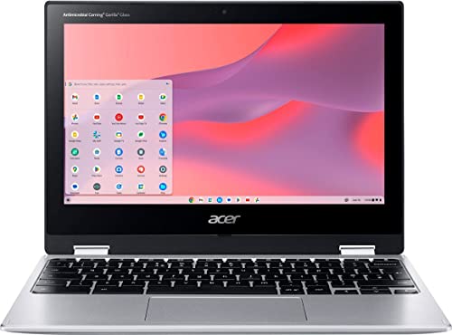 acer - Chromebook Spin 311 – 11.6" 2-in-1 Touch Screen Laptop, MediaTek Kompanio 500 MT8183C Processo, 4GB RAM, 64GB eMMC+64GB USB Card, USB-C, Wi-Fi 5, Webcam, Chrome OS, JVQ MP