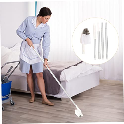 Healifty 1 Set Cleaning Brush Floor Mops Floor Scrubber Heavy Duty Mop Tub Tile Scrubber Brush Extendable Shower Scrubber Wall Cleaner Cleaning Tool Floor Cleaning Brush Bathtub Scrubber