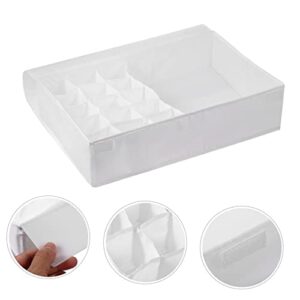 CAXUSD Underwear Storage Box Dresser Drawers Hanging Drawers for Closet Plastic Containers Storage Boxes with Lids Storage Bags for Clothes Cloth Socks Organizer Bra Organizer Panties