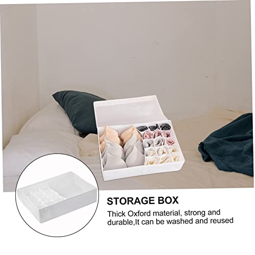 CAXUSD Underwear Storage Box Dresser Drawers Hanging Drawers for Closet Plastic Containers Storage Boxes with Lids Storage Bags for Clothes Cloth Socks Organizer Bra Organizer Panties