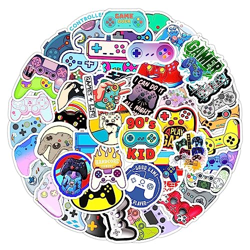 50Pcs Retro Gamepad Game Console Graffiti Sticker Decoration Diy Hand Account Computer Phone Luggage Thin Waterproof Sticker Famosa Serie De Juguetes De Dibujos Animados De Equipaje Estilo De Regalo