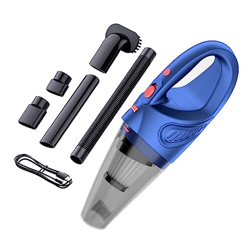 Vacuum Cleaner Car Keyboard Dry Wet Cleaning 5500Pa 120W USB Charge Handheld Portable Trash Garbage Remover Carpet Clean Electric Mops Powerful Cyclone Suction For Floor Cleaning Laminate Kids Dog