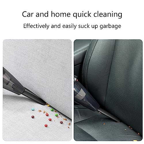 Vacuum Cleaner Car Keyboard Dry Wet Cleaning 5500Pa 120W USB Charge Handheld Portable Trash Garbage Remover Carpet Clean Electric Mops Powerful Cyclone Suction For Floor Cleaning Laminate Kids Dog