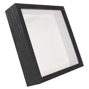 imikeya 1pc specimen photo frame 3d floating frame specimen holder frame lounge sets wood frames wood picture frames black picture frames black decorate three-dimensional glass a4