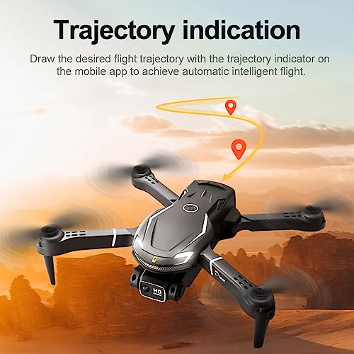 HD FPV Camera Drone - Dual 4K HD Camera Remote Control, RC Quadcopter With Auto Return, Newly Start Speed Adjustment, Gifts For Boys & Girls