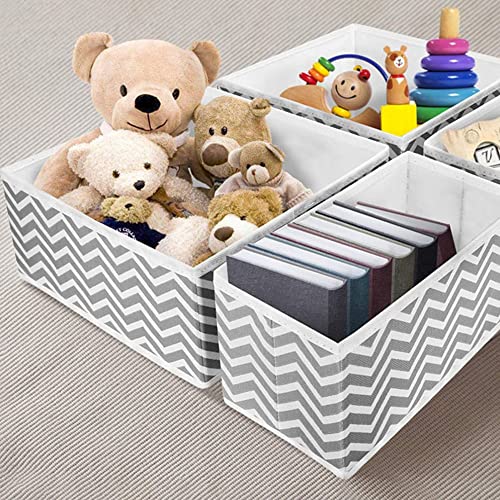 8pcs Drawer Storage Organizer Versatile Sturdy Storage Box for Socks Underwear Bra