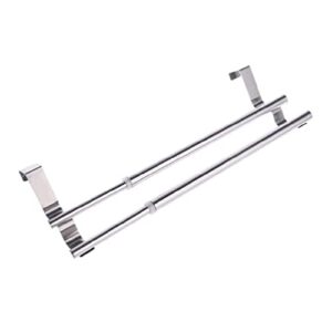 extendable over door towel rack bar holder bathroom kitchen hotel cabine towel rack for pool area wood