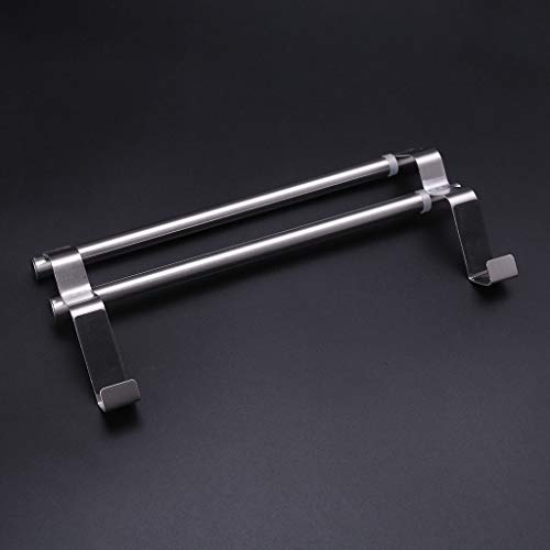 Extendable Over Door Towel Rack Bar Holder Bathroom Kitchen Hotel Cabine Towel Rack for Pool Area Wood