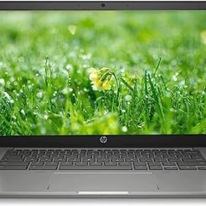 HP High Performance 14" HD Chromebook, Intel i3 Processor Up to 4.0GHz, 4GB Ram, 128GB Storage, Super-Fast WiFi, Webcam, Chrome OS, Seal Grey Color(Renewed)