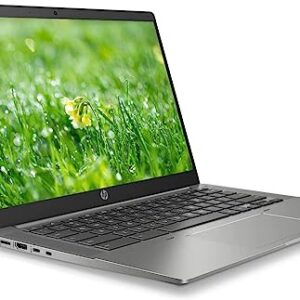 HP High Performance 14" HD Chromebook, Intel i3 Processor Up to 4.0GHz, 4GB Ram, 128GB Storage, Super-Fast WiFi, Webcam, Chrome OS, Seal Grey Color(Renewed)