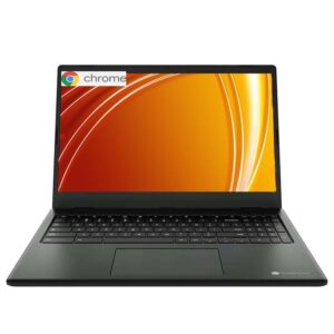 gateway 15.6 hd chromebook in onyx gray intel quad core up to 3.3ghz 4gb ddr4 128gb ssd tuned by thx audio hdmi webcam chrome os (gc415 - renewed)