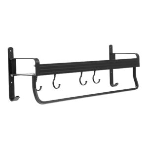 cabilock 1 set nail free rack shelves for storage wall mounted storage hangers wall mounted clothing rack bathroom wall shelf bathroom storage organizer bath towel holder nail-free rack