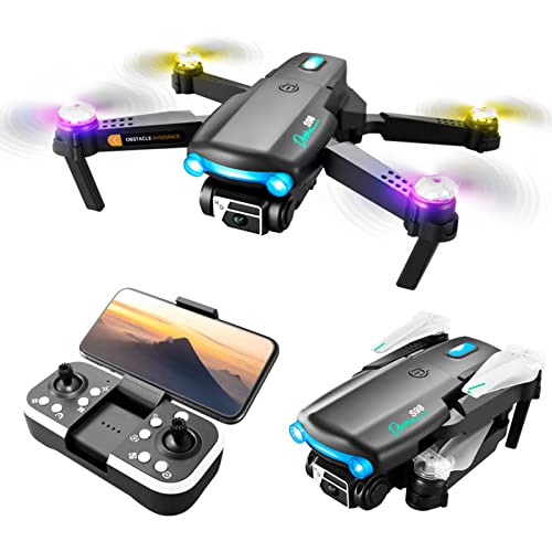 Mini Drone Remote Control Drones with Camera for Adults, Flying Toys with Headless Mode, Dual Camera, Optical Fl-ow Localization, Fpv Drones for Beginners, Rc Plane Helicopters Cool Stuff