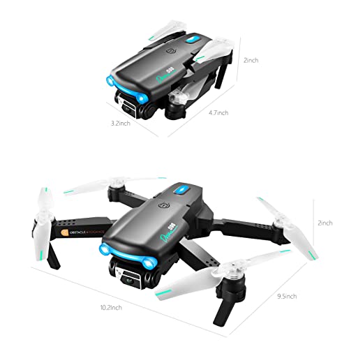 Mini Drone Remote Control Drones with Camera for Adults, Flying Toys with Headless Mode, Dual Camera, Optical Fl-ow Localization, Fpv Drones for Beginners, Rc Plane Helicopters Cool Stuff