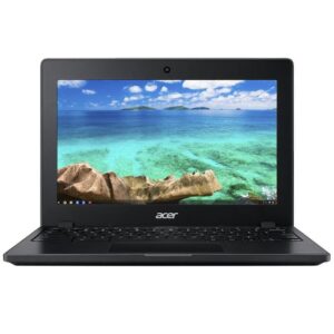 acer rugged & spill resistant chromebook 11 c771t, intel celeron 3855u, 11.6" hd touch display, 4gb lpddr3, 32gb emmc, mil-std 810g durability, wifi, bluetooth, google chrome