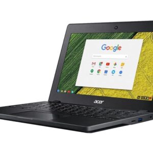 acer Rugged & Spill Resistant Chromebook 11 C771T, Intel Celeron 3855U, 11.6" HD Touch Display, 4GB LPDDR3, 32GB eMMC, MIL-STD 810G Durability, WiFi, Bluetooth, Google Chrome