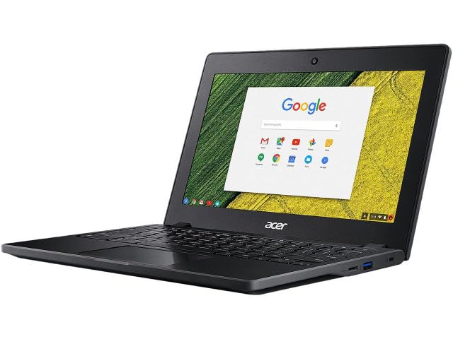 acer Rugged & Spill Resistant Chromebook 11 C771T, Intel Celeron 3855U, 11.6" HD Touch Display, 4GB LPDDR3, 32GB eMMC, MIL-STD 810G Durability, WiFi, Bluetooth, Google Chrome